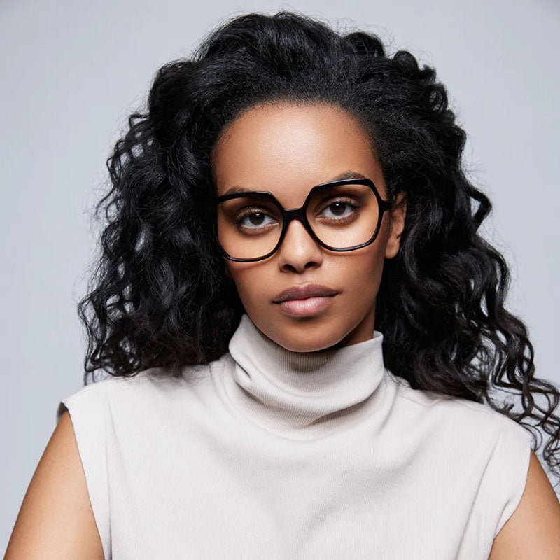 GLAS Andrea Reading Glasses in Dark Chocolate | Collen & Clare