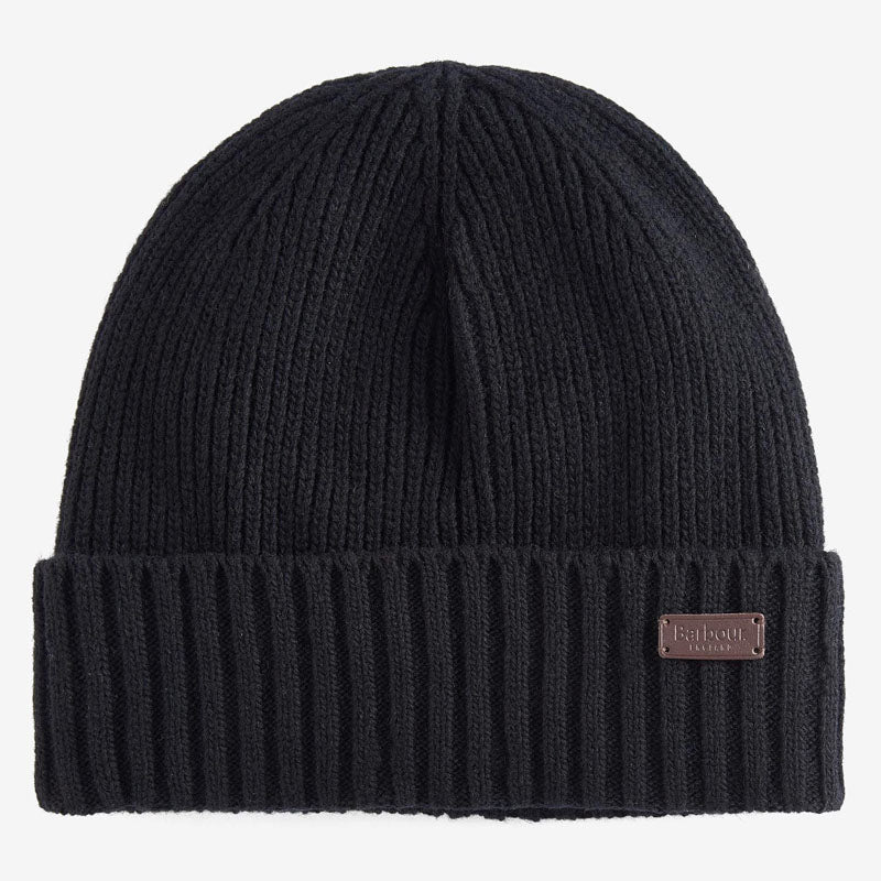Buy BARBOUR Carlton Beanie Hat in Black | Collen & Clare