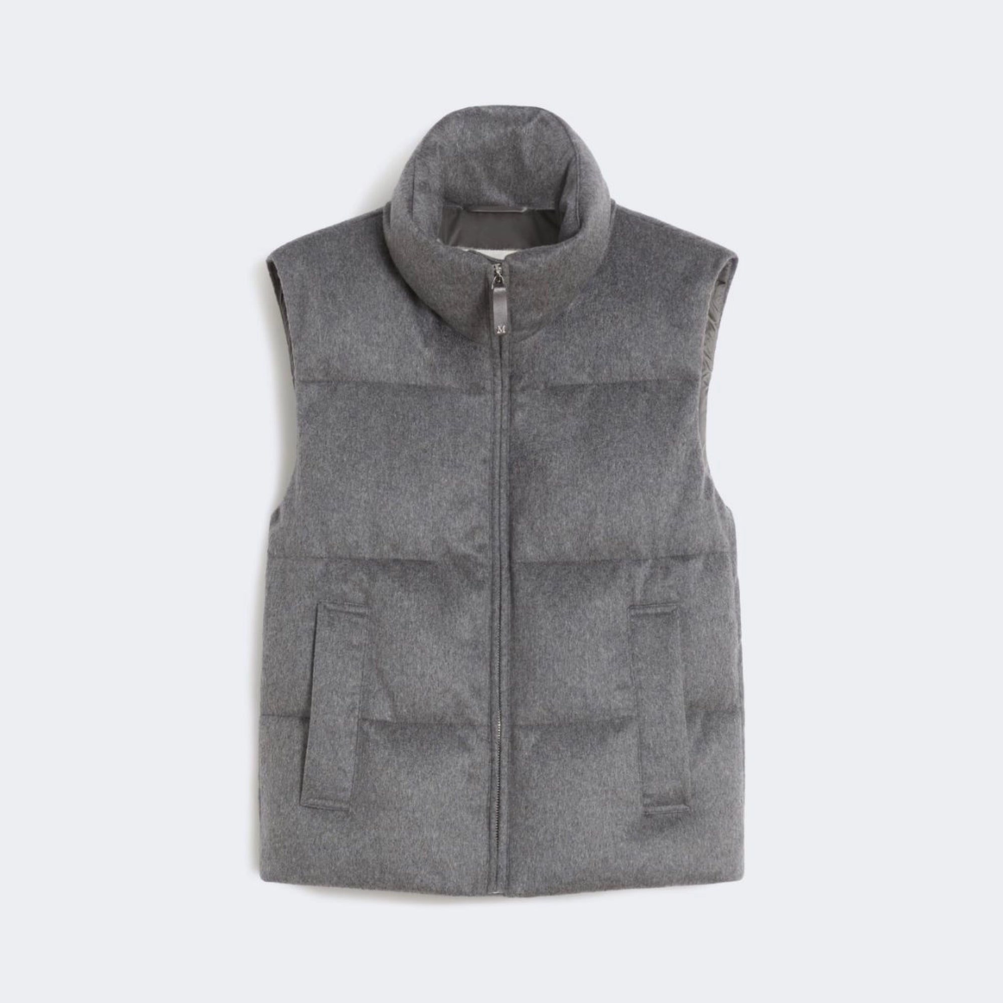 S MAX MARA MTCAmoroso Water-Repellent Padded Cashmere & Canvas Gilet in ...